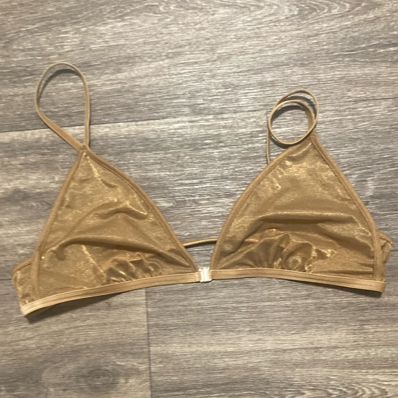 SKIMS | Intimates & Sleepwear | Skims Golden Goddess Triangle Bralette ...